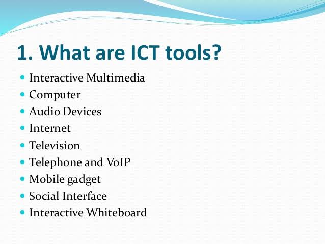 Ict Tools Ict Eduworld Ict In Education Ict Tools Ict Skills