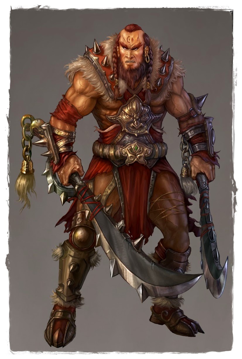 DRAGANOTH: Bárbaros, em Draganoth