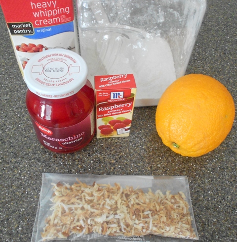 Baking Banquet: ORANGE WHEEL & COCONUT SALAD