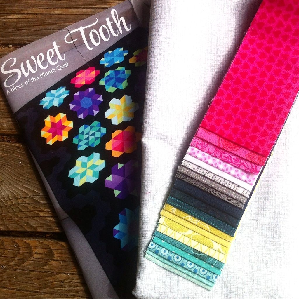 einfach bunt...: einfachbunt: Mein Sweet Tooth Quilt