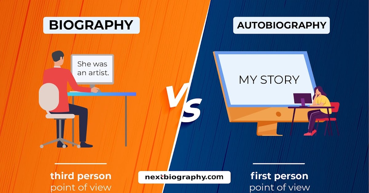 The difference between a biography and an autobiography