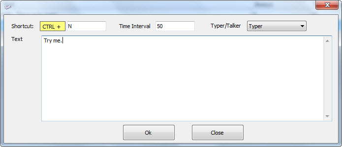 Excel tutorials and examples.: Smart Auto Typer and Talker