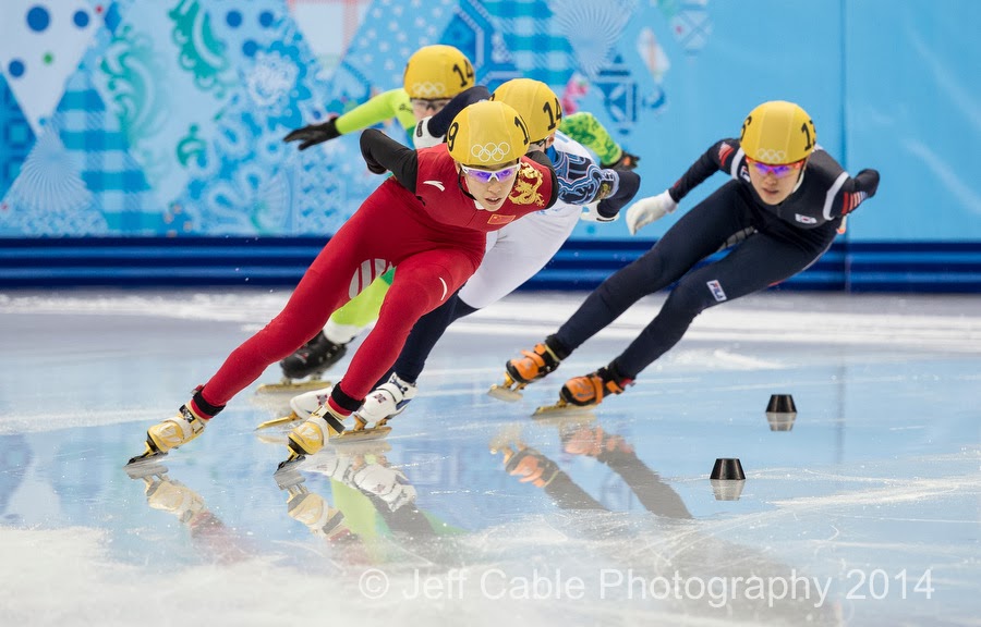 Jeff Cable's Blog: Short Track Skating - Shooting from the ice level ...
