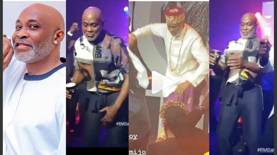 Veteran Actor, Richard Mofe Damijo Showing Off His Dancing Skills At ...