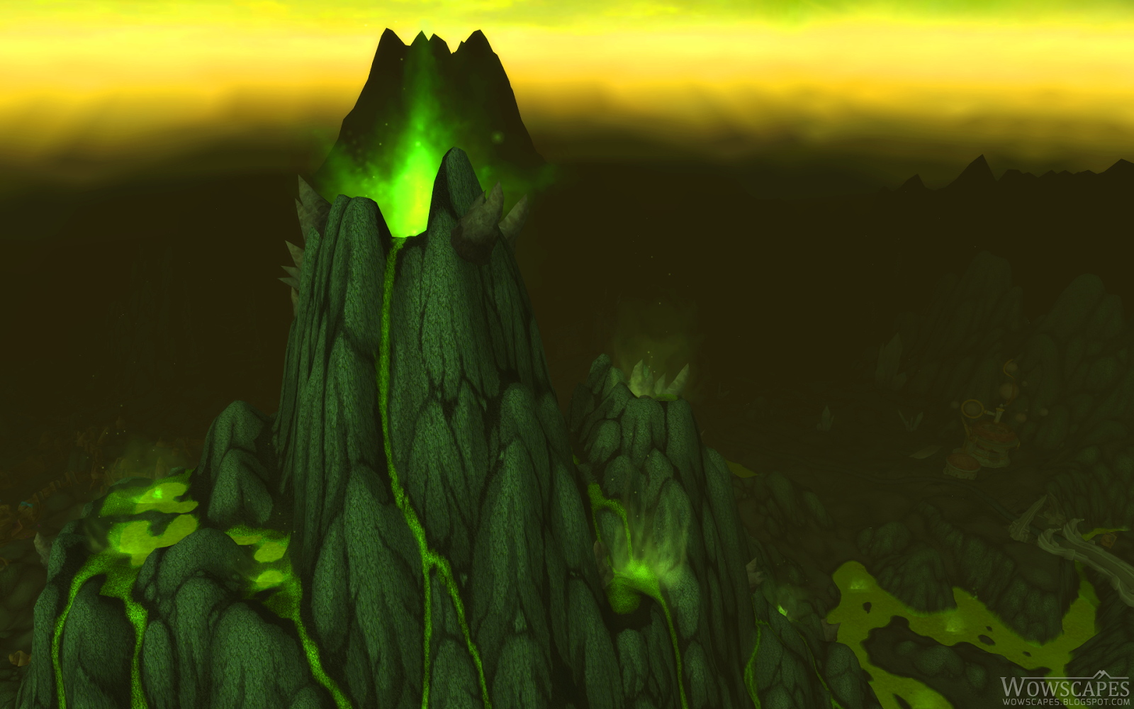 WoWScapes: The Fel Pits - Outland