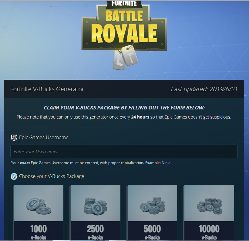 How to get free fortnite v-bucks