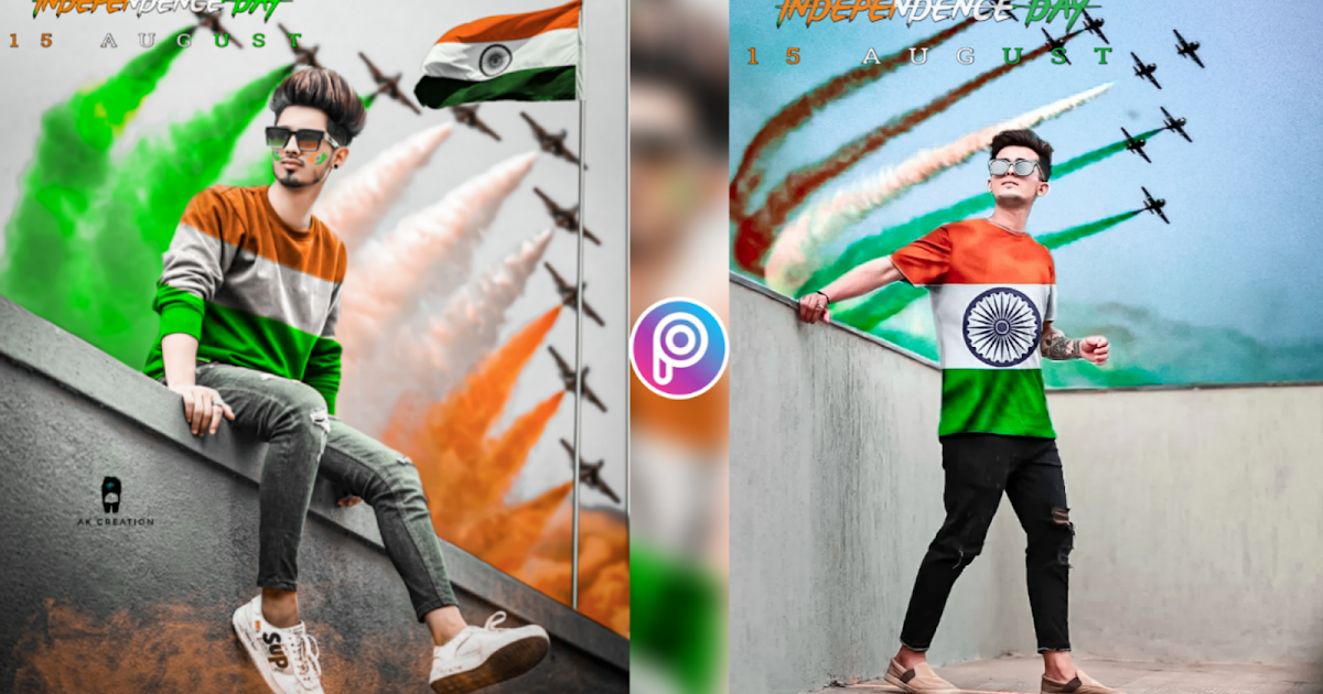 Picsart Happy Independence Day Photo Editing India 2020 | 15 August ...