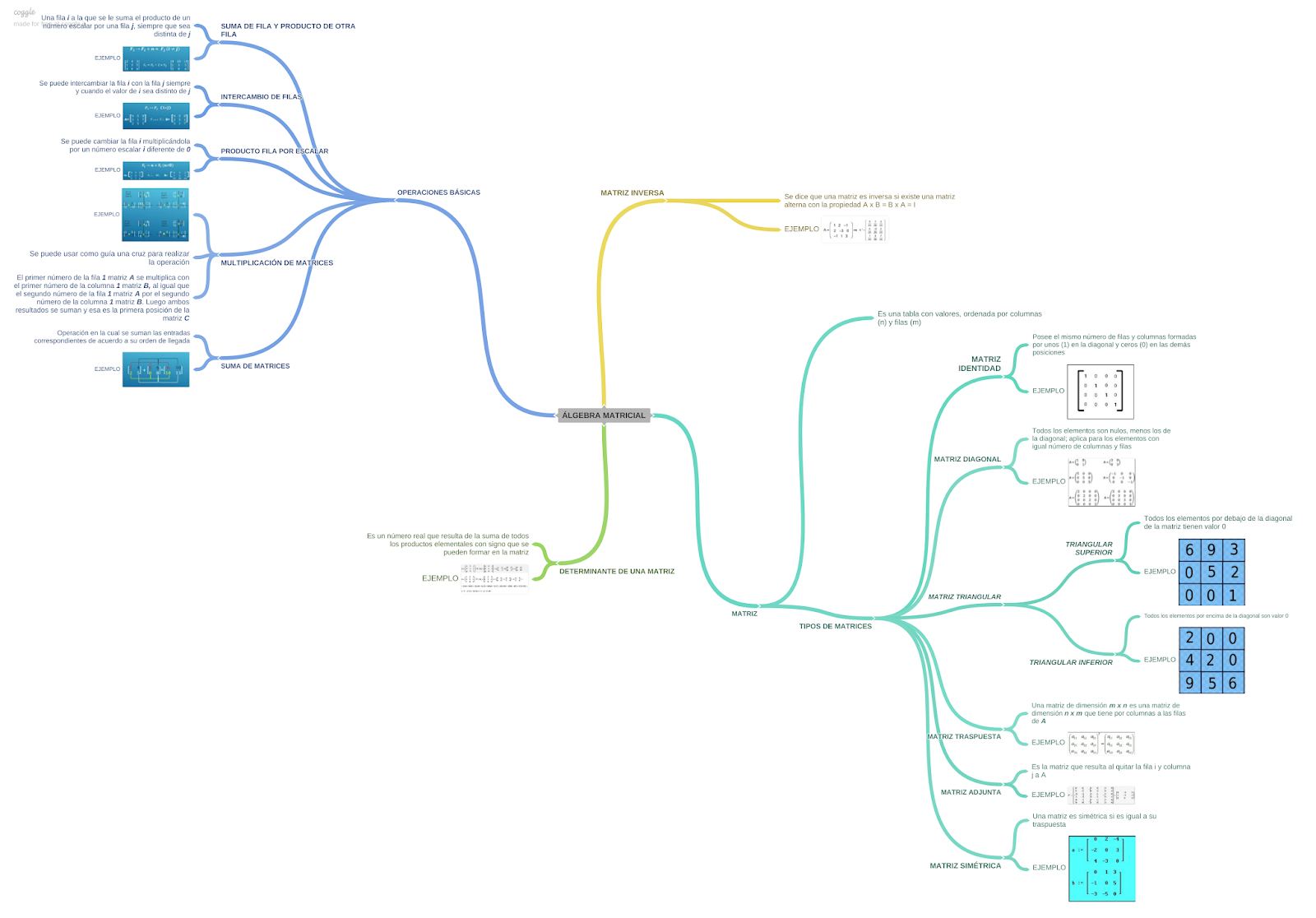 Mapa Conceptual Matrices