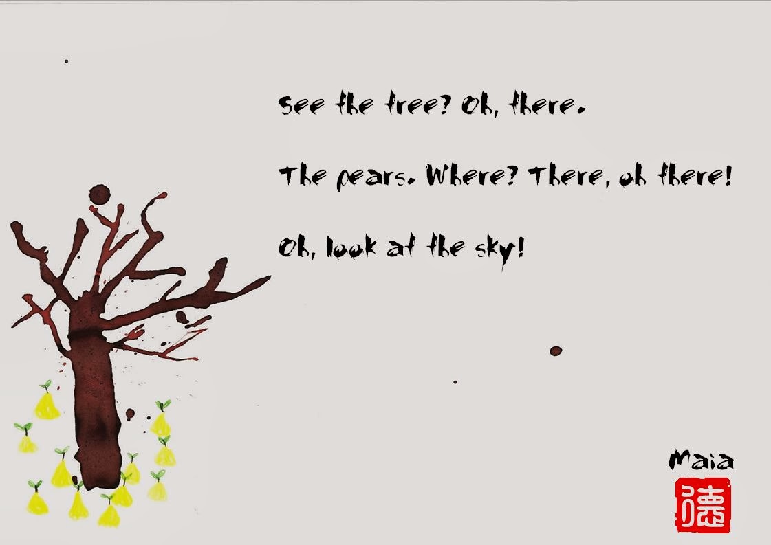 Year 4 @ IST: Haiku poems with trees in 4G