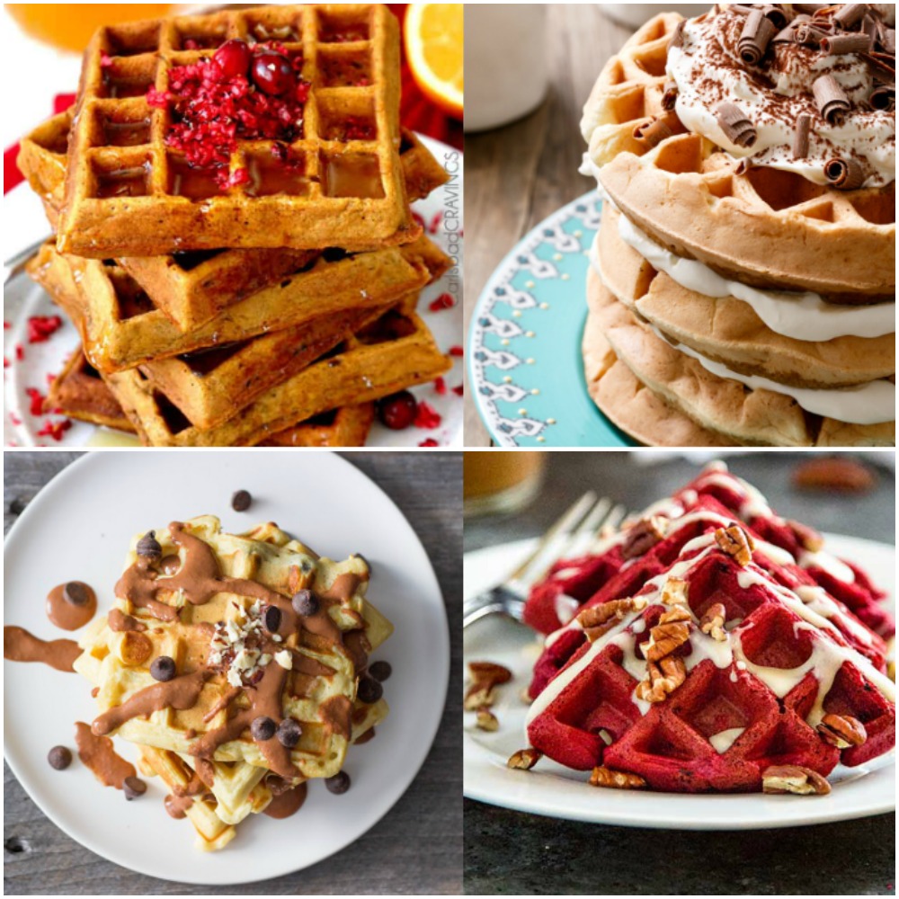 20 of the Most Delicious Christmas Waffle Recipes You Must Make this Year