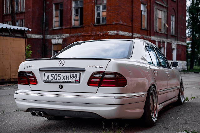 Mercedes-Benz W210 E50 AMG on MAE Wheels | BENZTUNING
