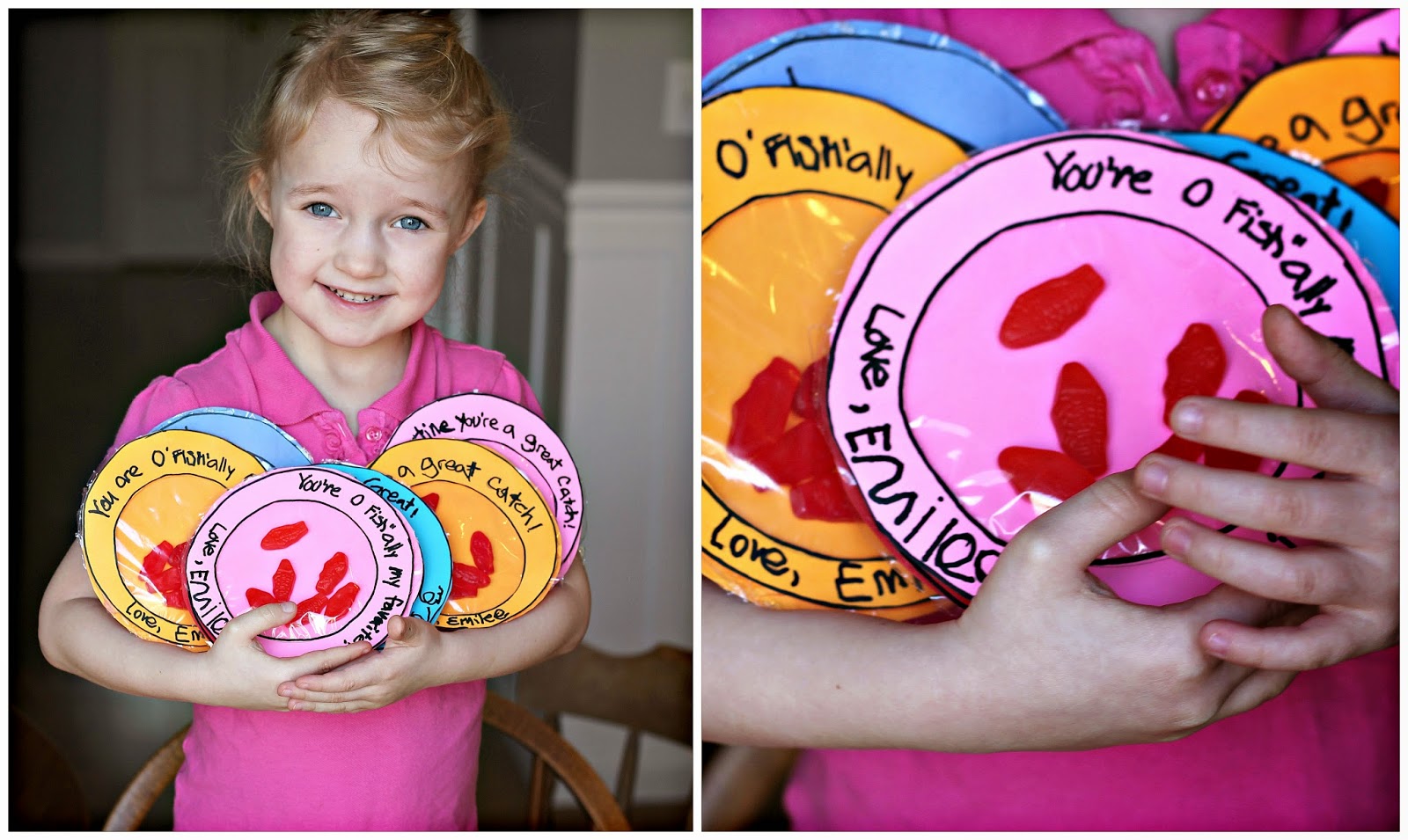 Simple Fish Valentines