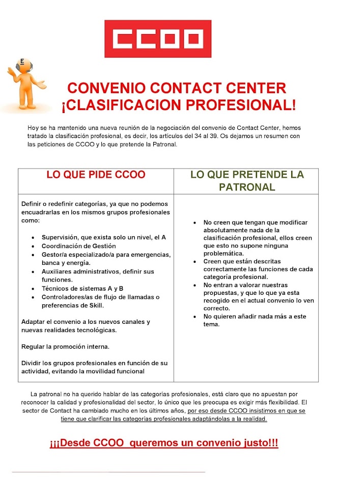 Tu sección sindical de CCOO en MST EXPERT KNOWLEDGE: MESA NEGOCIACIÓN ...