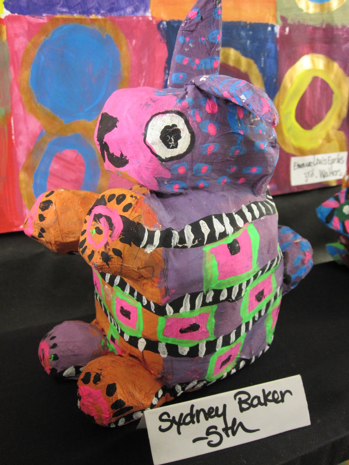 Lake and Hartville Elementary Art: 5th Grade Oaxacan Animals, Paper Mache'