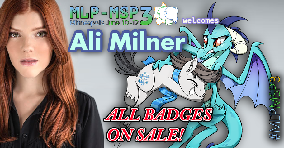 Equestria Daily - MLP Stuff!: Ali Milner (Ember) Heading to MLP-MSP 3