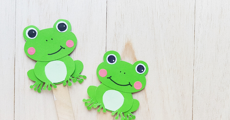 Frog Puppet Craft - Messy Little Monster