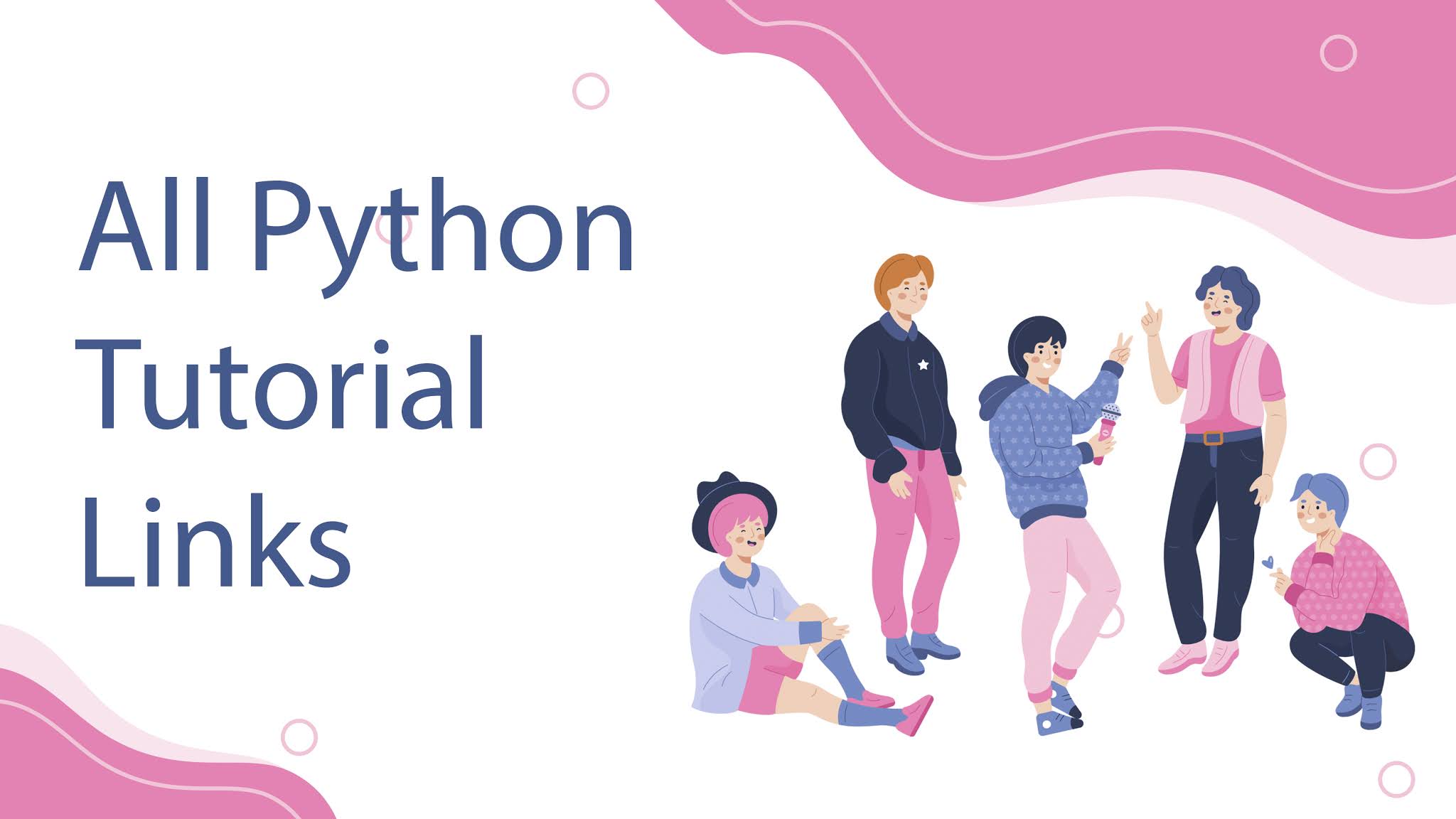 All Python Tutorial Links all-python-tutorial-links