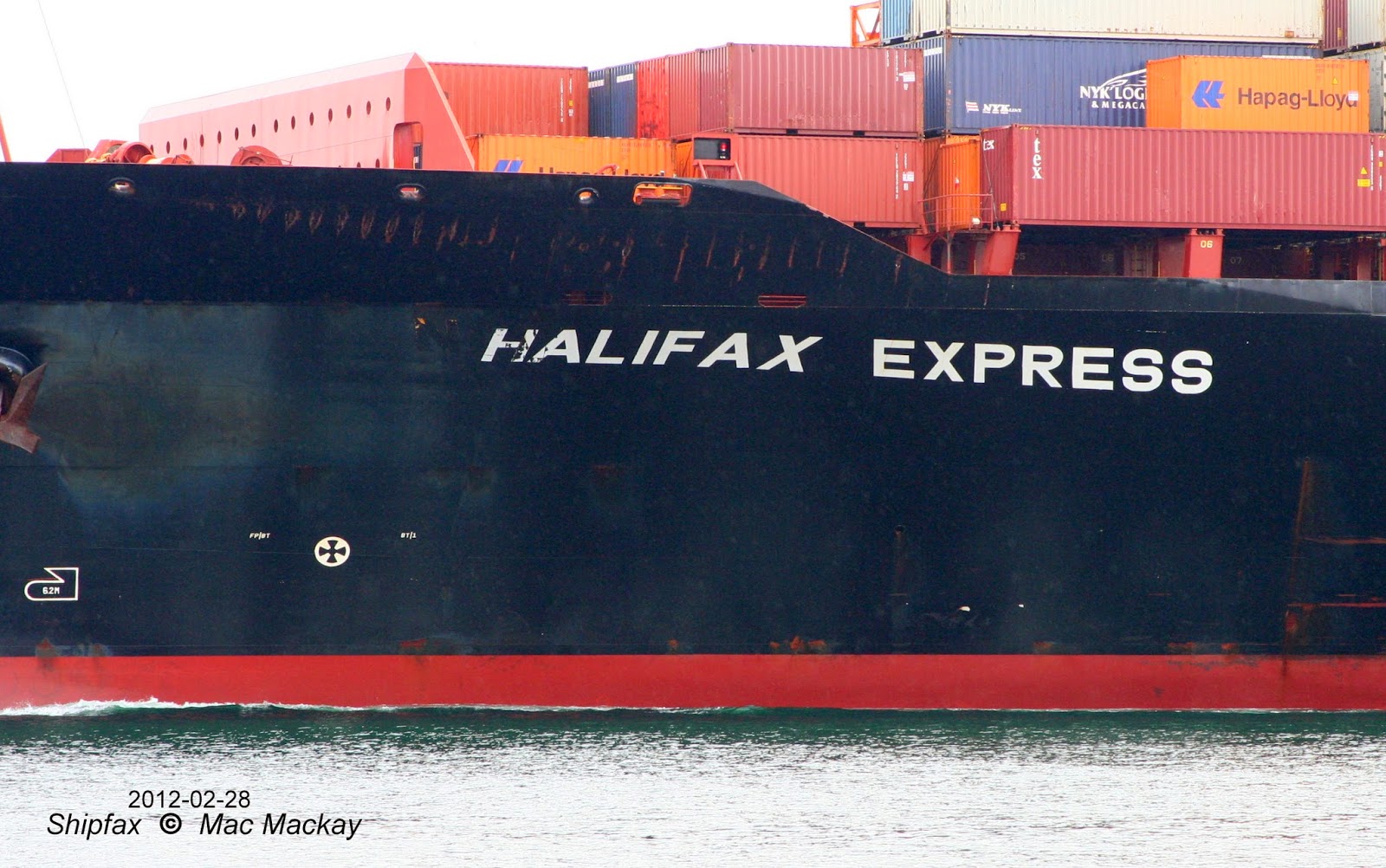 Shipfax: Ships Named Halifax - Halifax Express