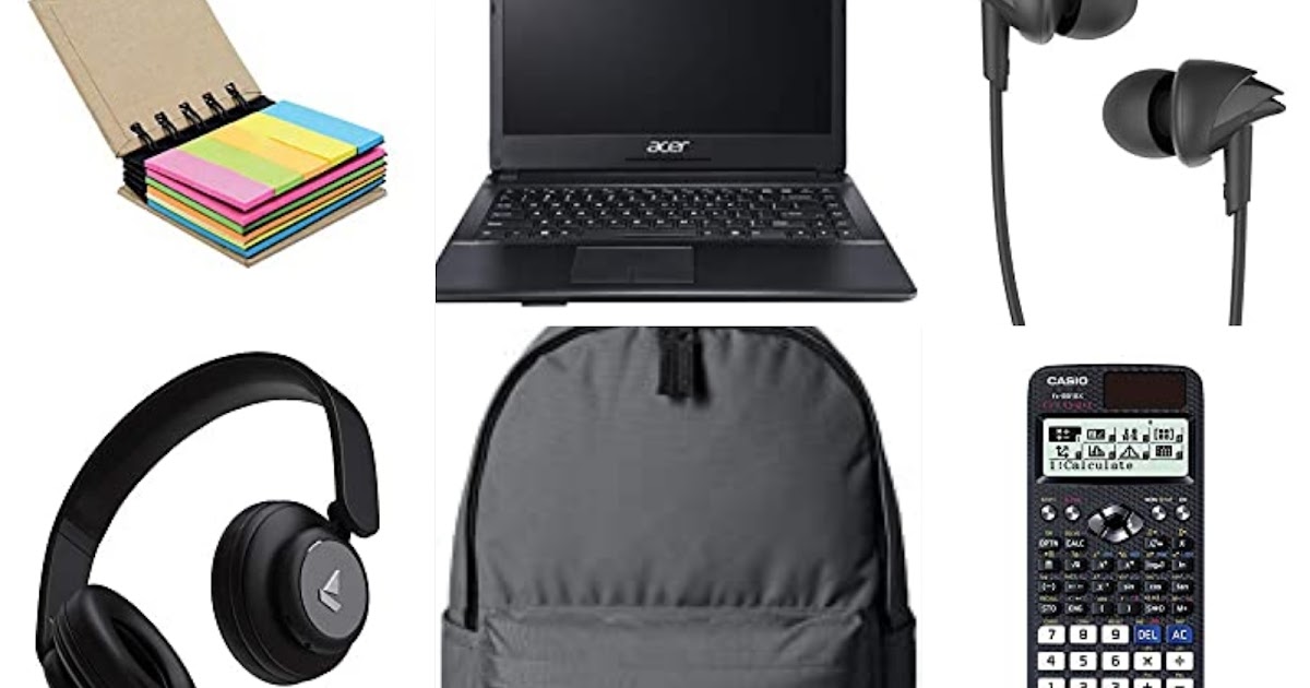 TOP 9 College Essentials Every Student Must Have | Important College ...