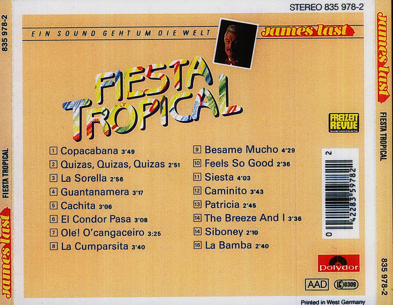 My music new: James Last - Fiesta Tropical