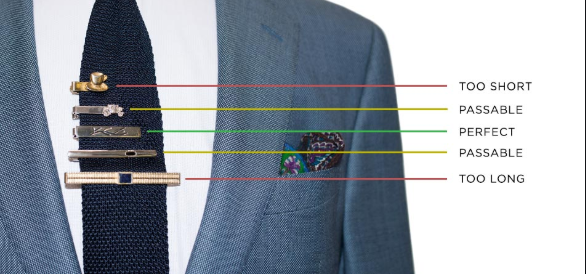 Detailed Introduction of Tie Clip Wearing Skills