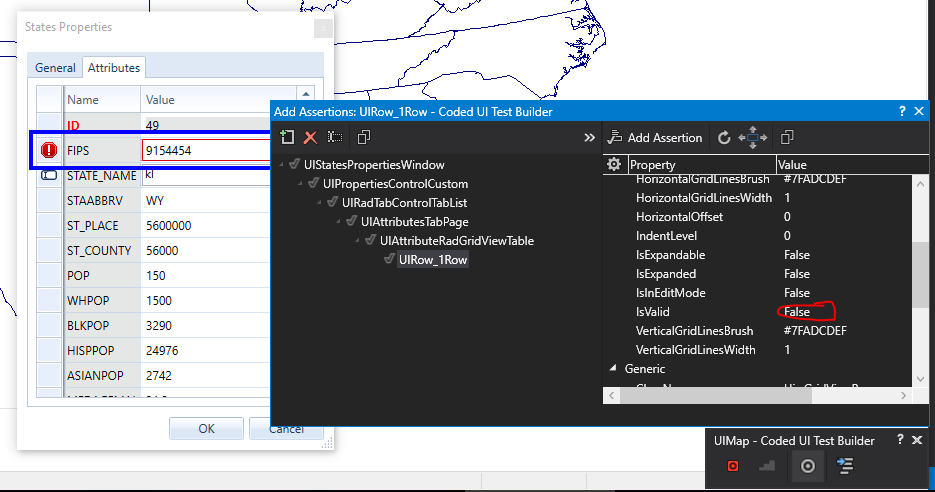 Validating entries in a WPF dialog using Coded UI and Telerik Properties Validating entries in a WPF dialog using Coded UI and Telerik Properties