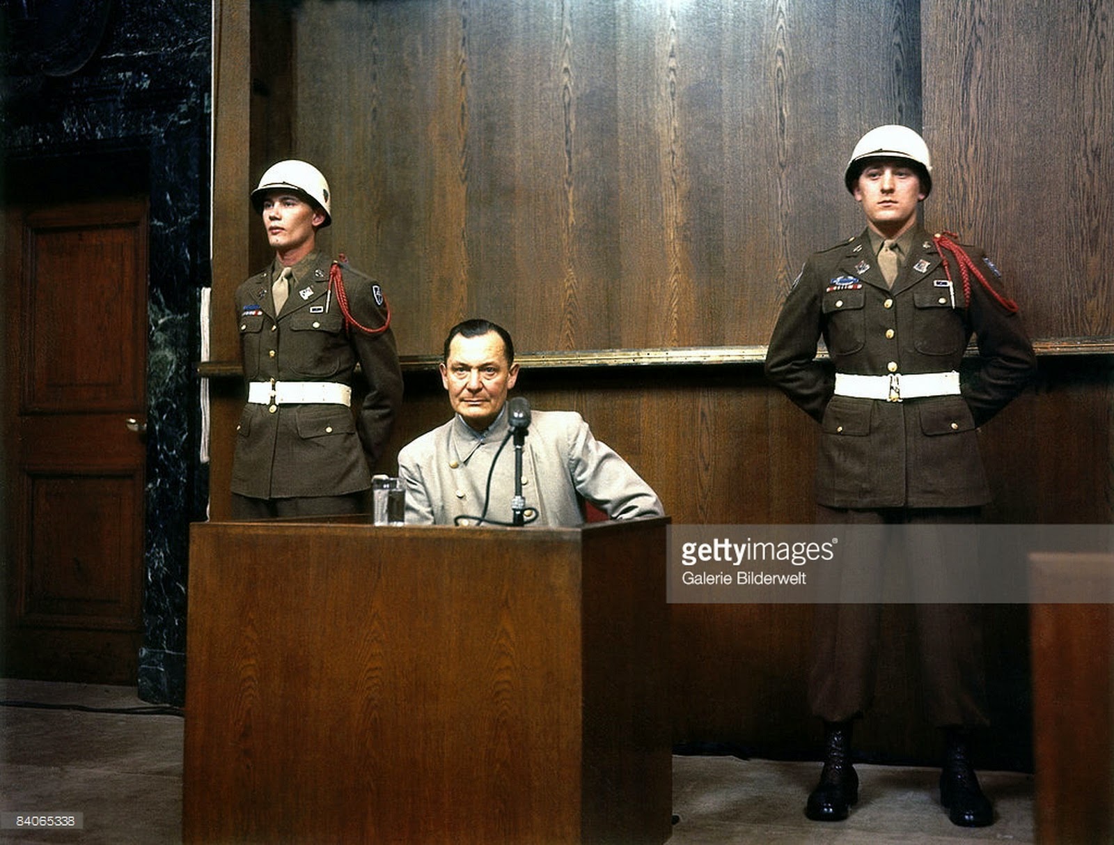 World War II in Color: Hermann Göring at Nuremberg Trial