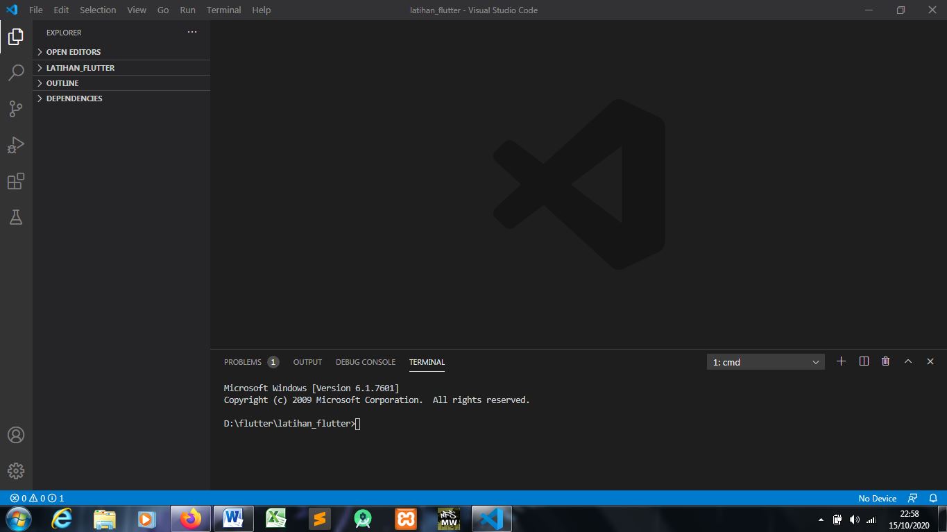 Tutorial menginstal Flutter dan bahasa dart di VS Code