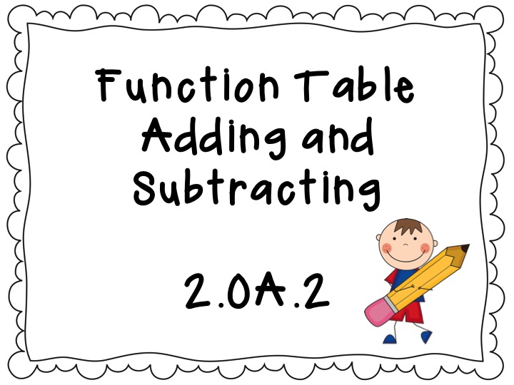Strutting Through Second Grade Function Tables strutting-through-second-grade-function-tables