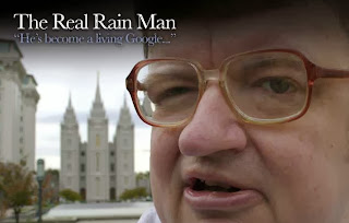 Ina's Blog: The Real Rain Man ~megasavant~