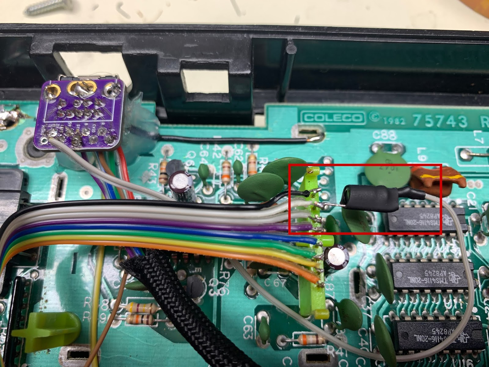 ColecoVision RGB Mod [Updated]