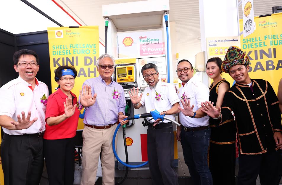 Motoring-Malaysia: SHELL MALAYSIA'S EURO 5 DIESEL IS NOW AVAILABLE IN SABAH