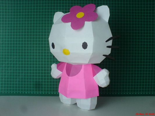 Papercraft - Hello Kitty - Papercraft4u | Free Papercrafts, Paper Toys ...