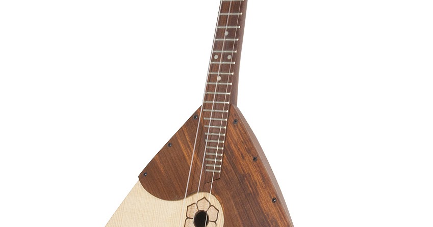 Balalaika Prima Deluxe Variegated Rosewood and Lacewood