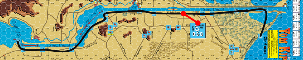 The Old Wargamer: Yom Kippur - Israeli Set Up