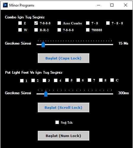 CAPSLOCK 78888 MİNOR PROGRAMI-ARSİV