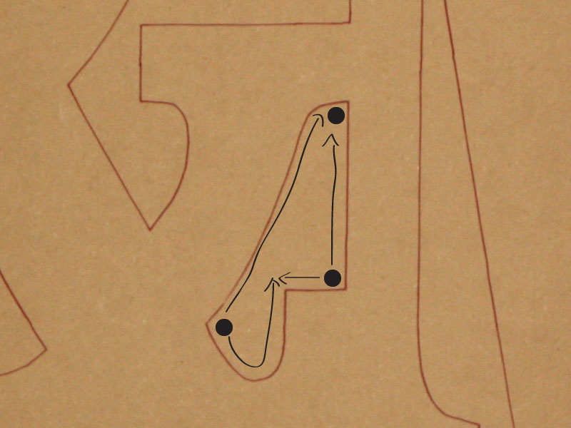 Cinnamon Teal Handmade: Map Covered Monogram Tutorial