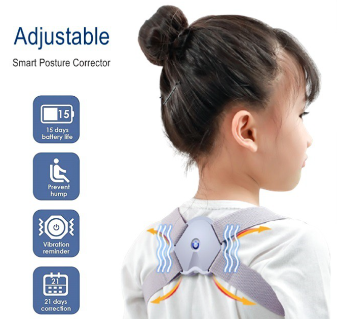 INTELLIGENT POSTURE CORRECTOR BACK SPINE SUPPORT SPINE TRAINER SMART ...