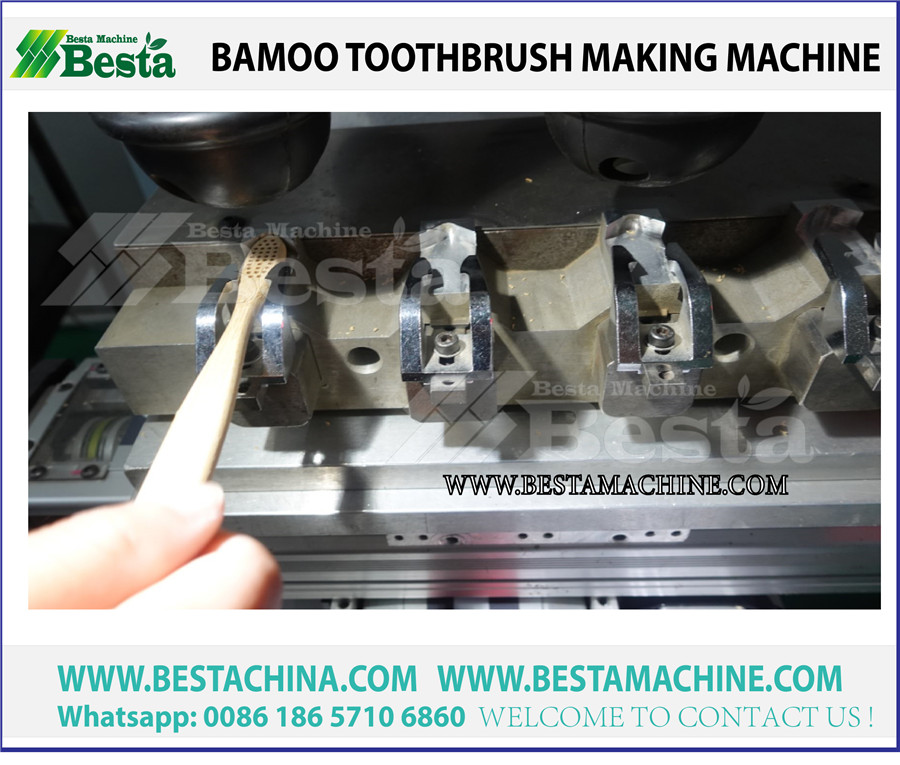 BAMBOO PROCESSING MACHINE: Bamboo Toothbrush Handle Drilling Machine ...