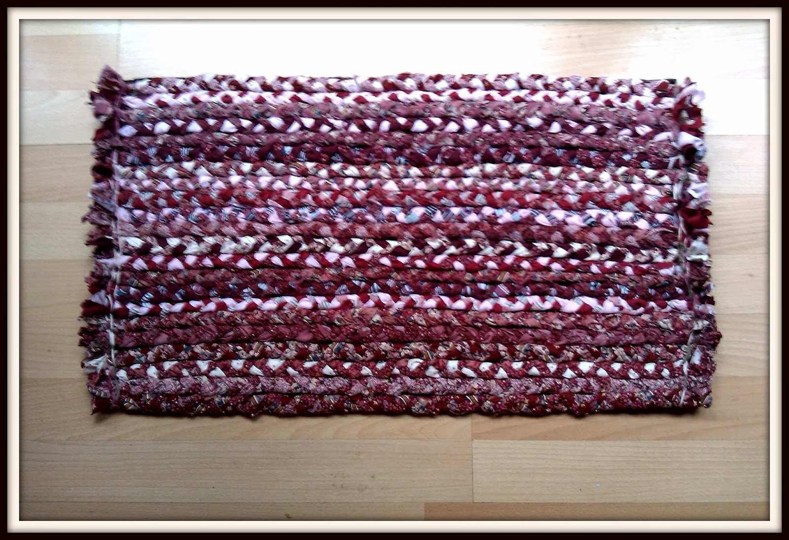 Double Treble Craft Adventures: Braided Rag Rug in 4 Easy Steps