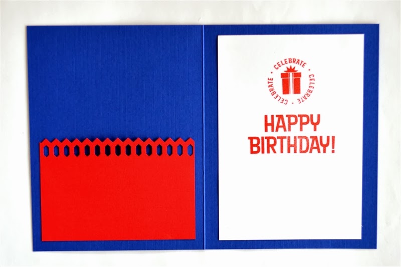 Capadia Designs: Quick and Easy Birthday Card