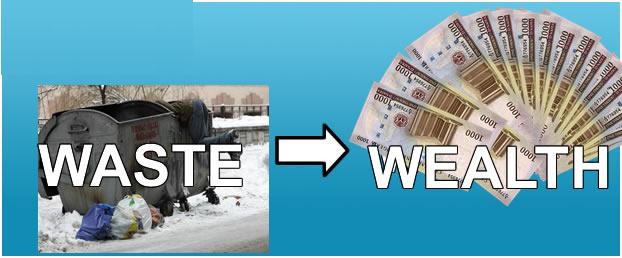 WASTE TO WEALTH