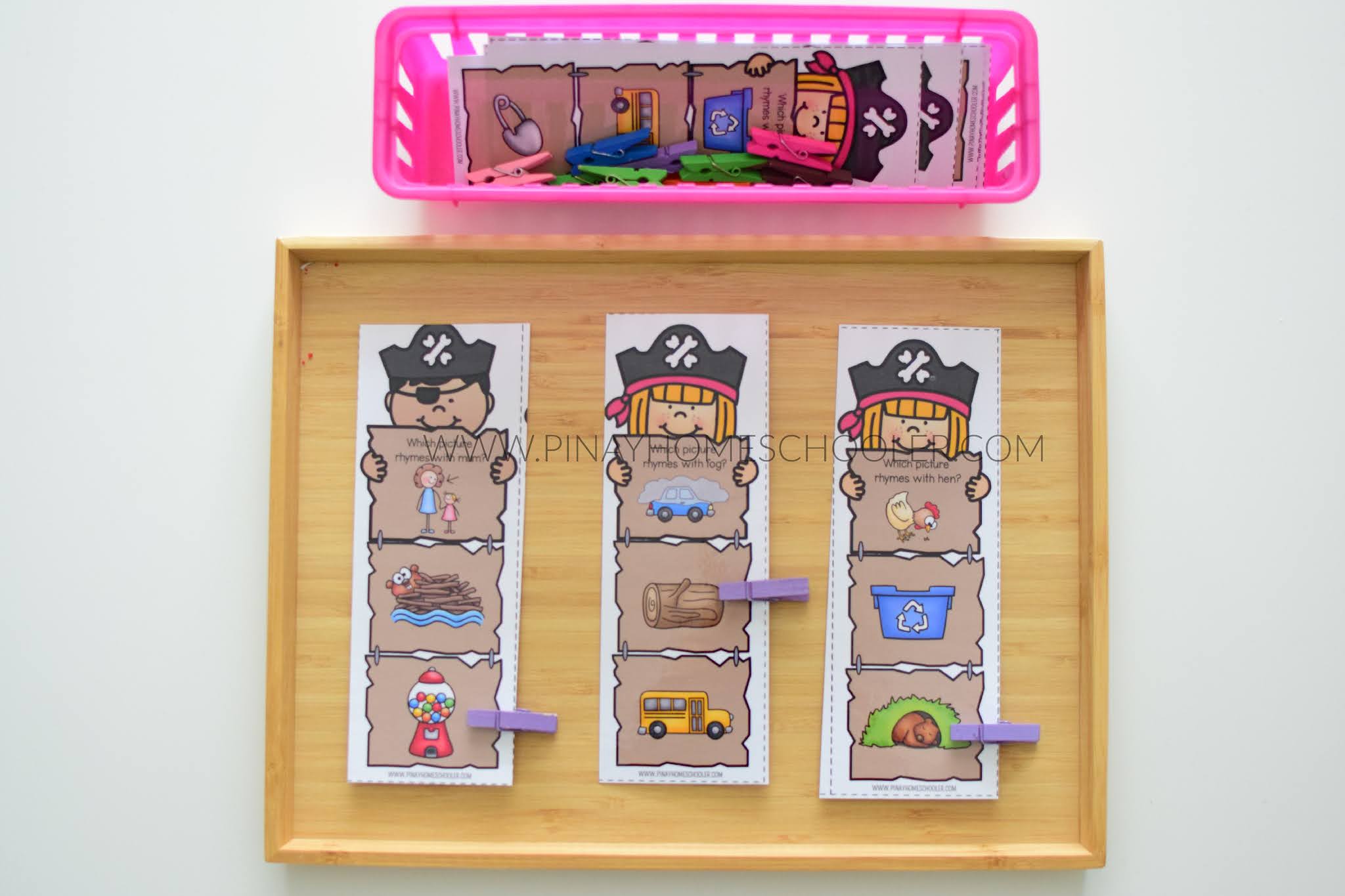 Pirates Preschool Math and Literacy Mini Unit | The Pinay Homeschooler