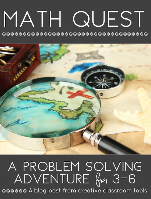 Math Quest - A Problem Solving Adventure - creative classroom tools