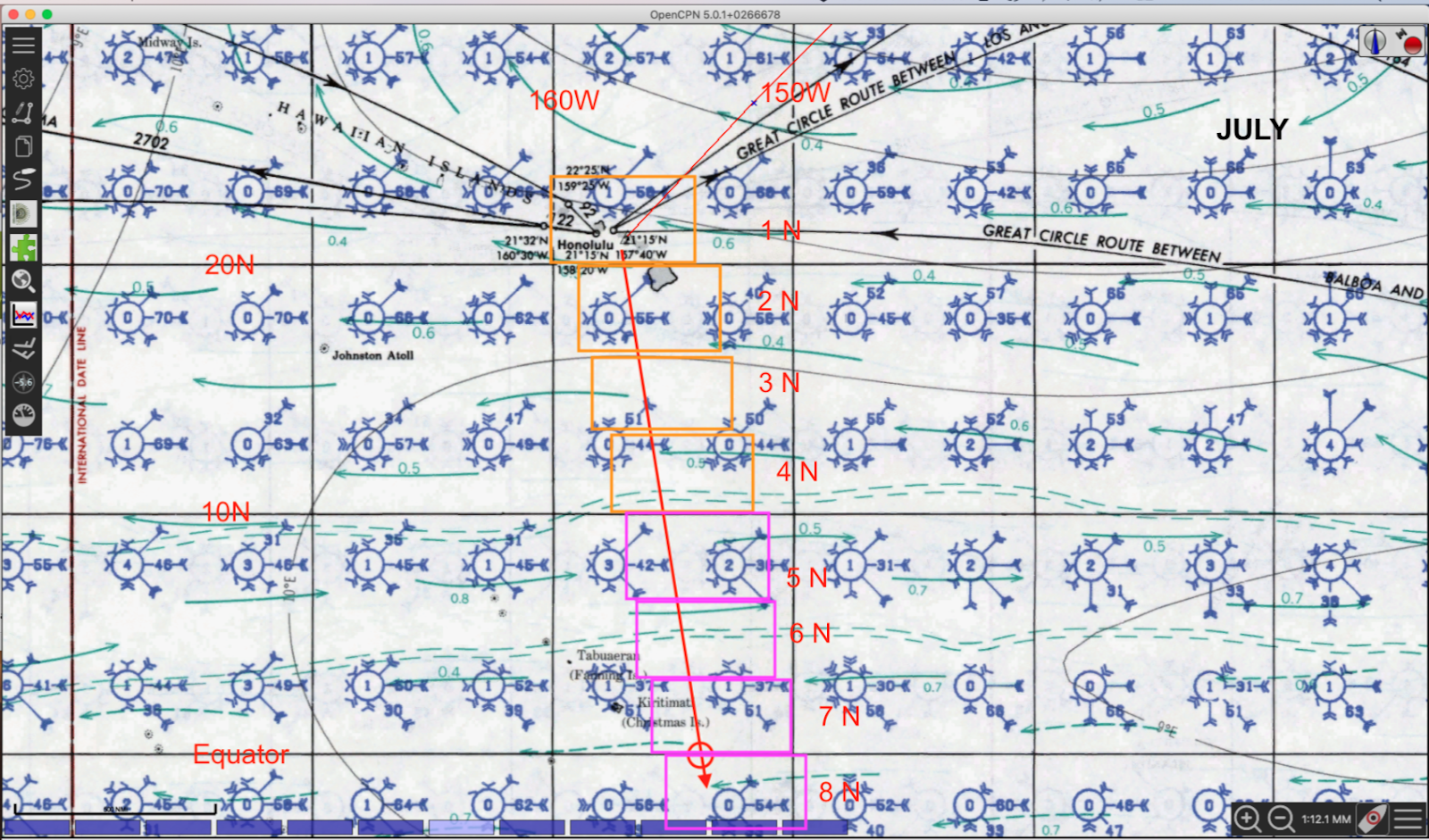 David Burch Navigation Blog: Estimating Net Current Drift on a Long ...