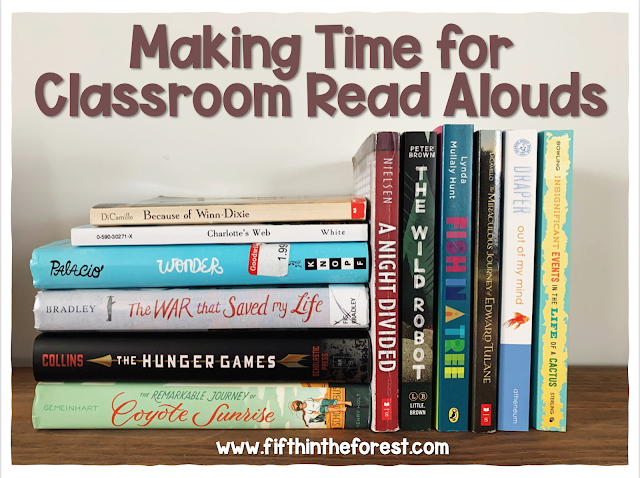 How to Make Time for Classroom Read Alouds | Fifth in the Forest