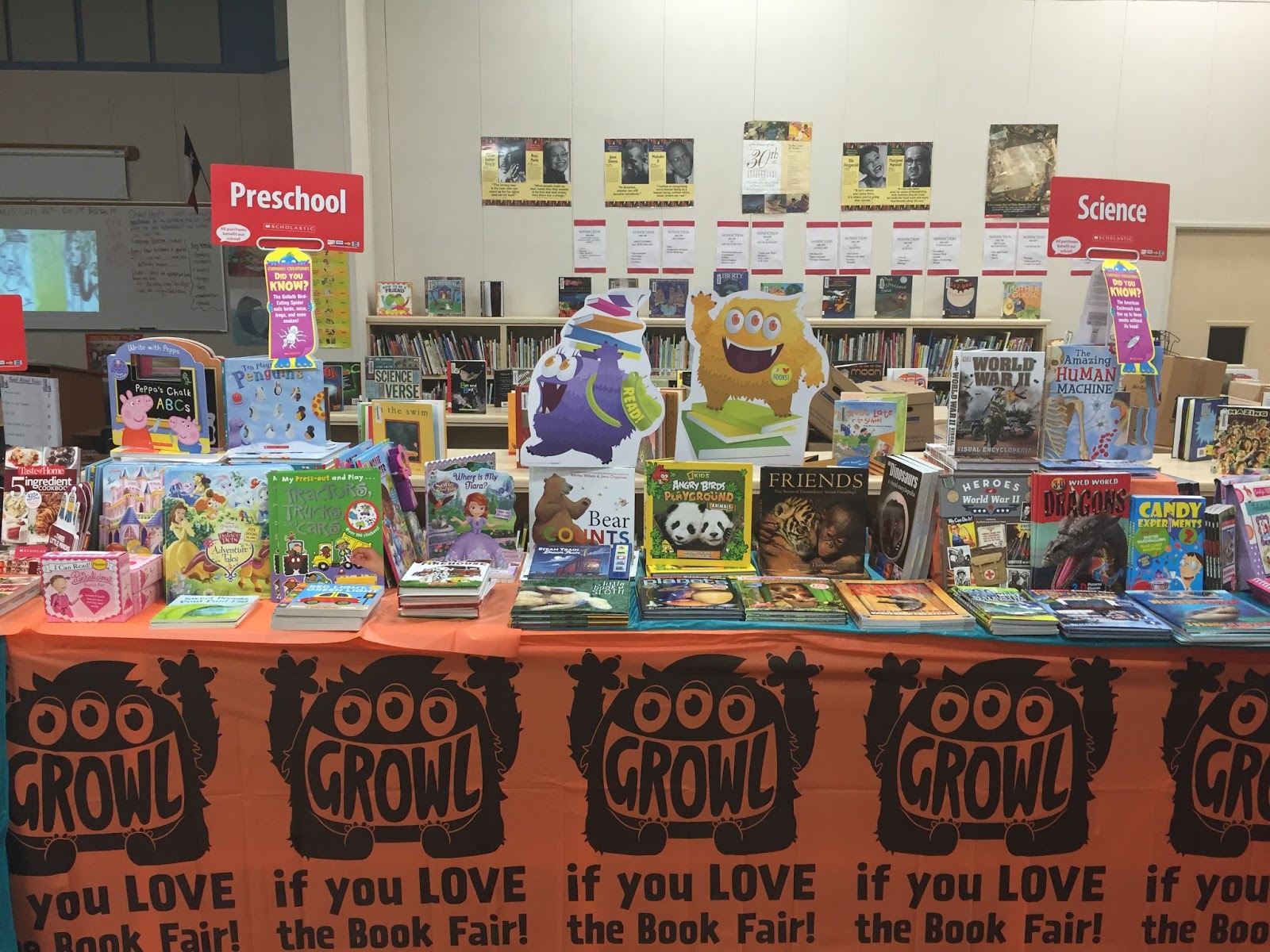 Monster Theme Book Fair!