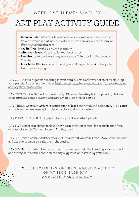 Painting My World: Time to Play! Try my Art Play Activity Guide!