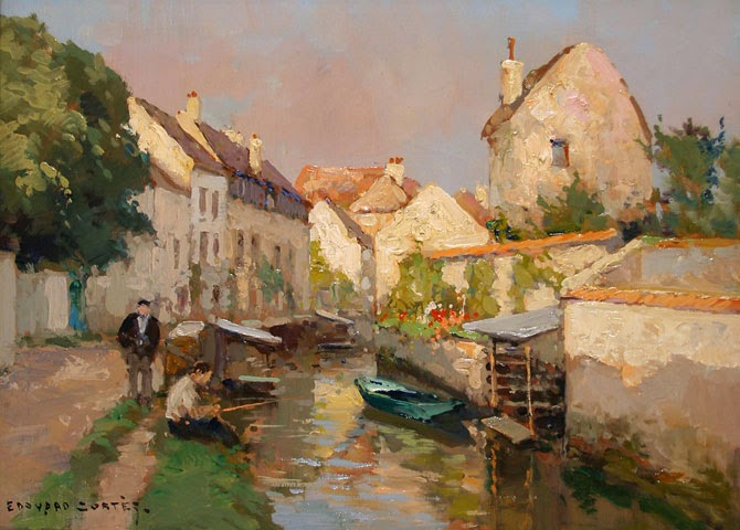 Painting of Edouard Leon Cortes artist, Edouard Leon Cortes paintings