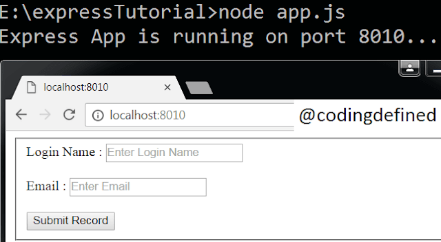 How to Render Static HTML file in ExpressJS 4 - Coding Defined How to Render Static HTML file in ExpressJS 4 - Coding Defined